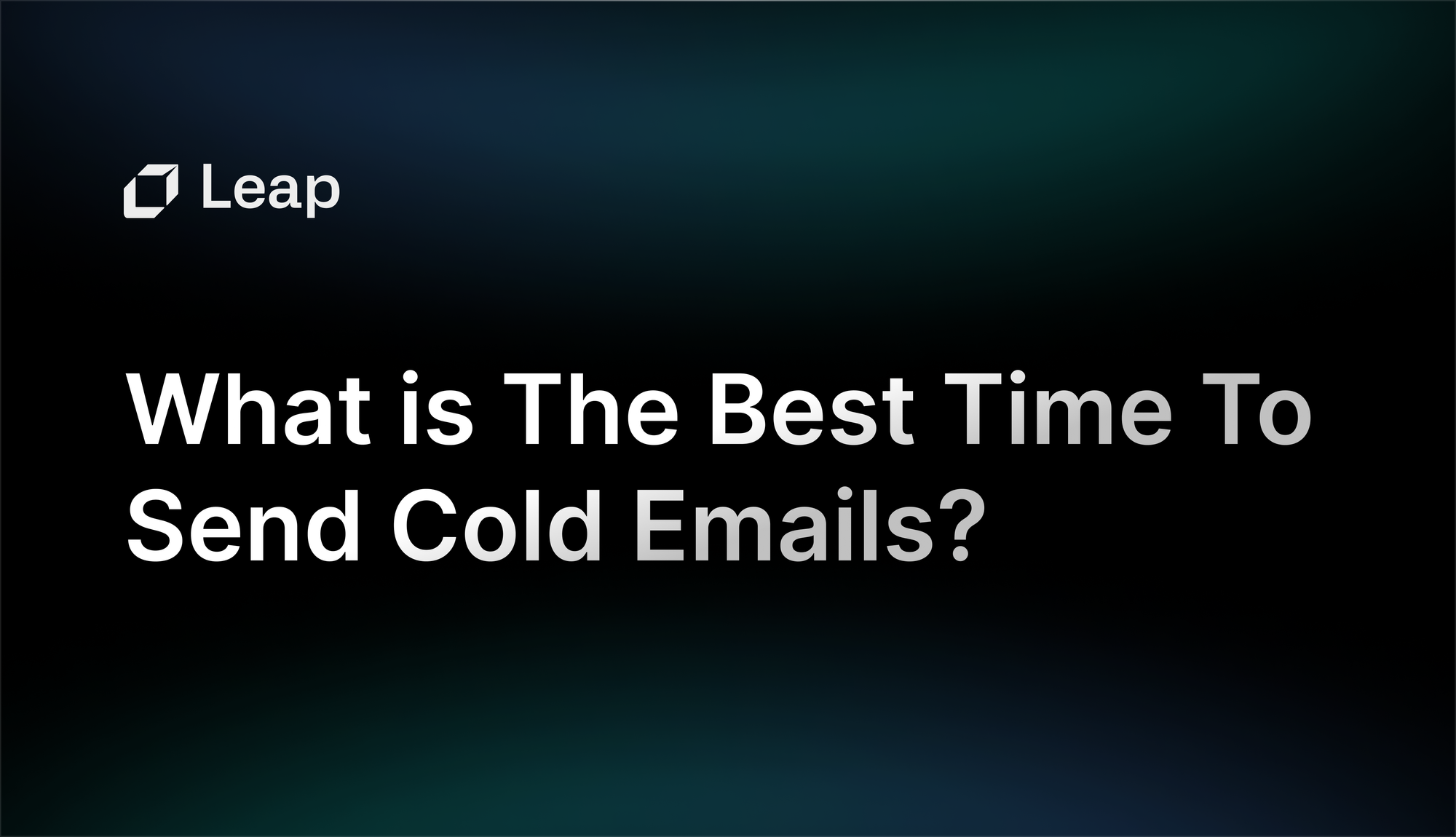 The Best Time To Send Cold Emails in 2024 for Maximum Open Rates The Best Time To Send Cold Emails in 2024 for Maximum Open Rates